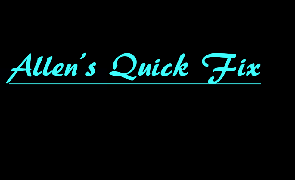 Allen's Quick Fix | Spring