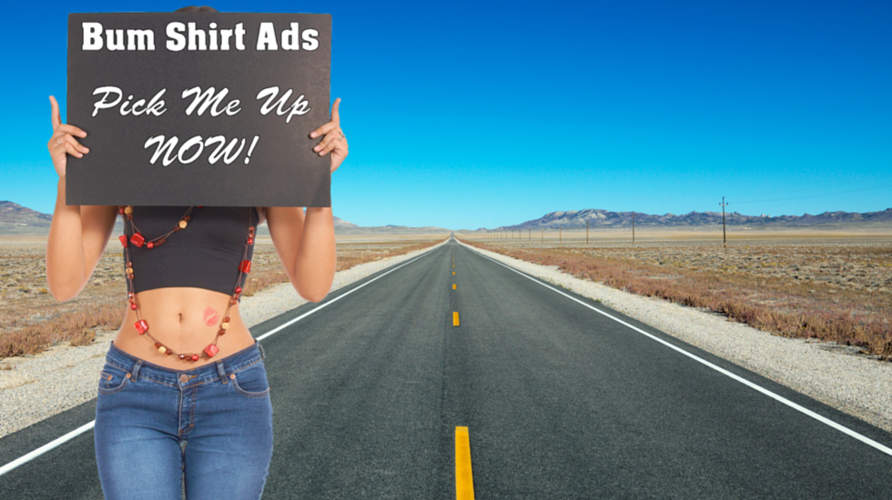 Bum Shirt Ads